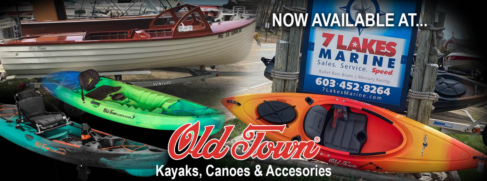 Kayaks and Canoes - Seven Lakes Marine Service
