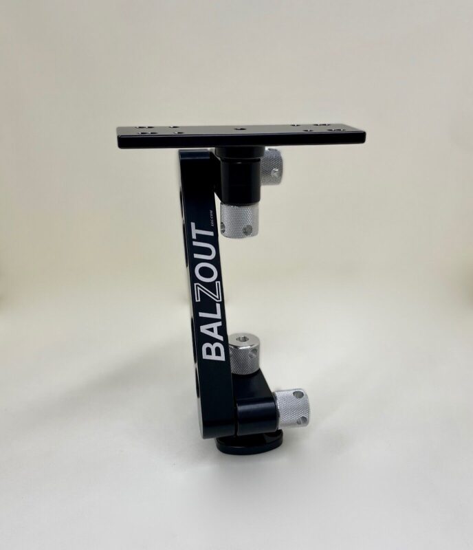 BalZout Black 9" Bullet Base Aluminum Mount LGBB9 - Seven Lakes Marine ...