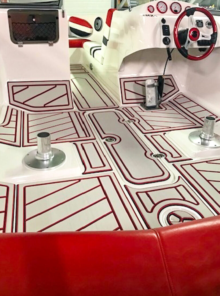 Gator Step Floor Decking - Seven Lakes Marine Service