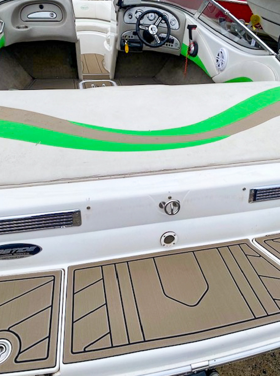 Gator Step Floor Decking - Seven Lakes Marine Service