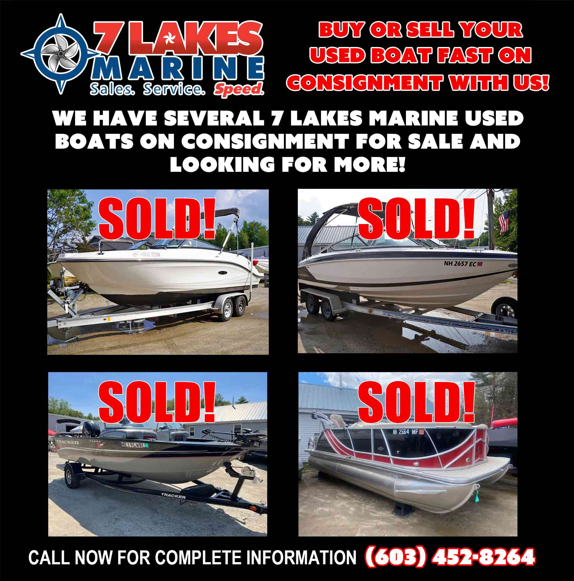 Consignment Boats - Seven Lakes Marine Service